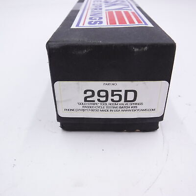 ISKY 295D Valve Spring Gold Stripe Tool Room Valve Springs 16 Pieces ...