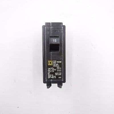 10 Pack Homeline Square D 1-Pole Circuit Breakers HOM115CP - OneClick ...