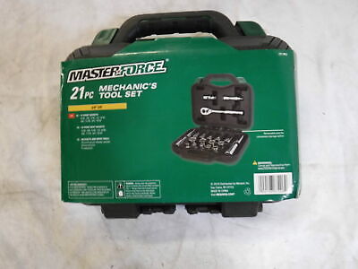 Masterforce 21 pc Mechanics Tool Set 3/8" 237-9952 - OneClick Warehouse