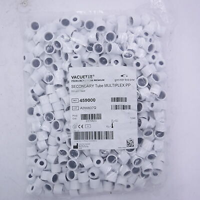 VACUETTE Secondary Tube Multiplex Greiner Bio-One 459000 Caps Only (500 ...