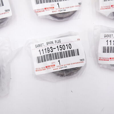 6 PK Genuine OEM Toyota Spark Plug Tube Seal Gaskets for Land Cruiser ...