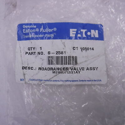 Genuine Eaton Fuller Roadranger Valve Assembly Gear Shift Knob Handle S-2581 - OneClick Warehouse