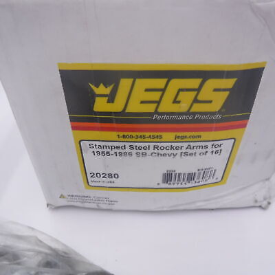 Jegs 20280 Stamped Steel Rocker Arms for Small Block Chevy 1.5 Ratio ...