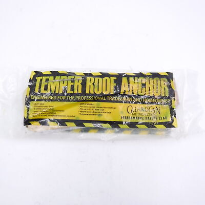 Guardian Fall Protection Temper Reusable 5000 LB Safety Roof Anchor ...