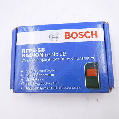Bosch RADION PANIC Wireless Panic Transmitter, 1-Button, RFPB-SB Sealed ...