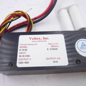 Voltex HeNe Laser DC Power Supply E-15-00, 10-15VDC Input, 1200-1300VDC ...