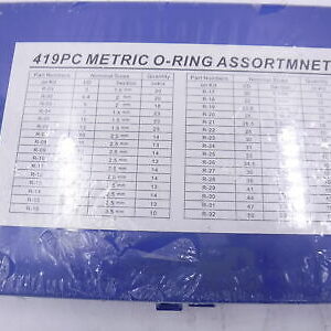 Performance Tool W5203 419 pc Metric O-Ring Assortment - OneClick Warehouse