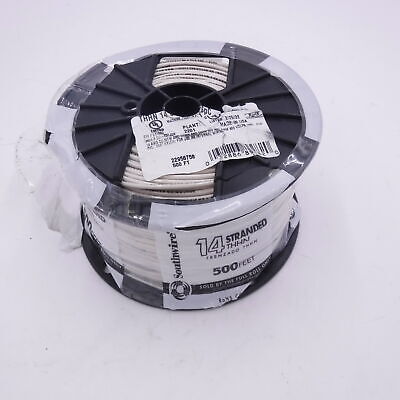 500 Ft Southwire stranded 14 AWG White thhn electrical wire - OneClick ...