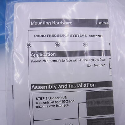 RFS APM40-2 Standard Downtilt Kit with 2 Upper fixation Points Antenna ...