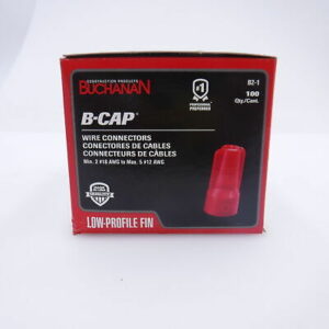 Box of 100 Buchanan B-Cap Wire Connectors B2-1 - OneClick Warehouse