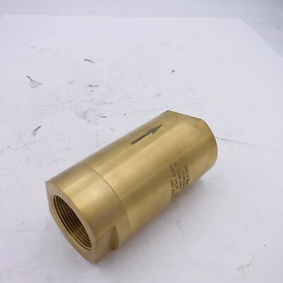 Circle Seal M 249B-12PP Brass Check Valve 3000PSI Series 200 Female NPT ...
