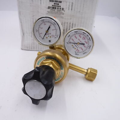 Harris/Broco Underwater High Volume Pressure Regulator, Oxygen 1/4"MNPT ...