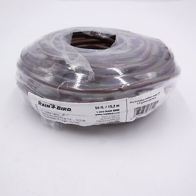 Rain Bird ET256-50S Brown/Tan Emitter Tubing 6 in. Spacing 1/4 in. x 50 ...