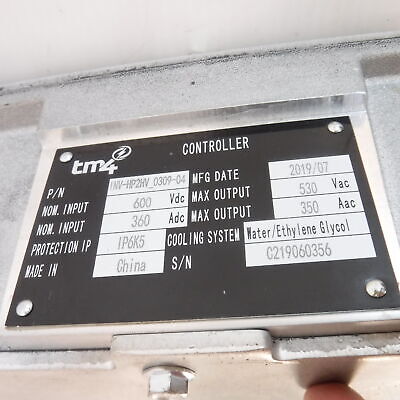 TM4 CO300 Inverter For TM4 SUMO HD Electric Motor System 350kW ...