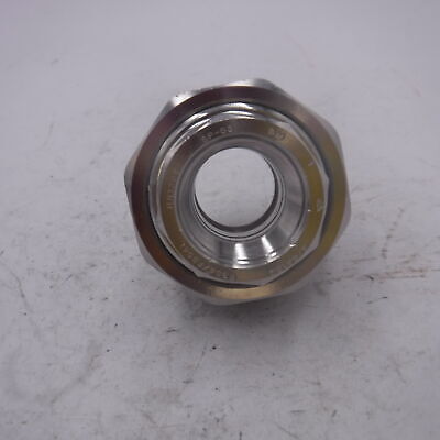 2 Pack 1" Stainless Steel Threaded Hex Union Pipe Fitting - OneClick ...