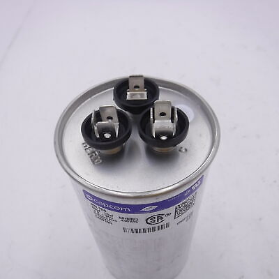 Capcom Capacitor Dual Run 60/10 uf MFD 440 Volt VAC Fit GE Genteq ...