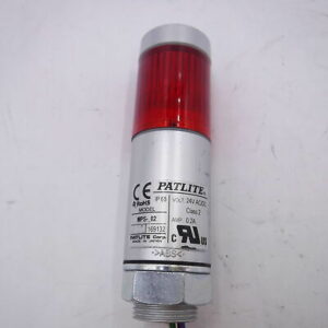Patlite MPS-02 24 V AC/DC Signal Tower Stack Light Red - OneClick Warehouse