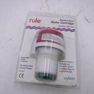 Rule 20RR 700 GPH Replacement Motor Cartridge 12V for Boats - OneClick ...