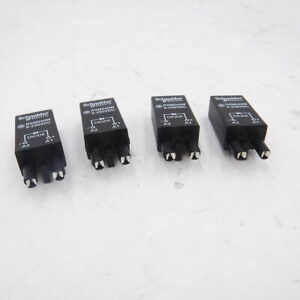 Set of 4 Schneider Electric RXM040W Relay Protection Module Diode 6-230 ...