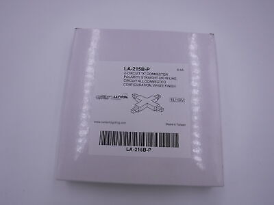 ConTech Lighting 2-Circuit X-Connector LA-215B-P Track - OneClick Warehouse