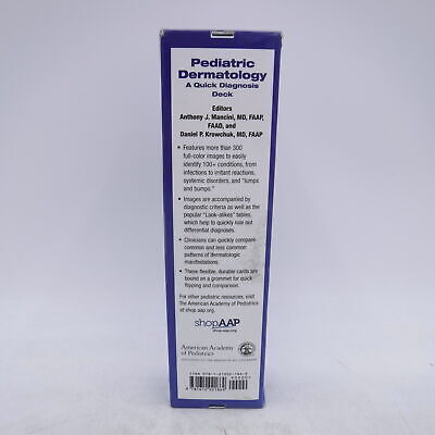 Pediatric Dermatology: A Quick Diagnosis Card Deck - OneClick Warehouse