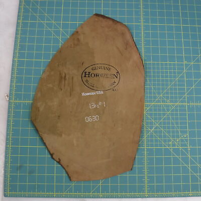 Genuine Horween Cordovan Leather Burgundy Full Shell W/Ink Stamp 4.0/5. ...