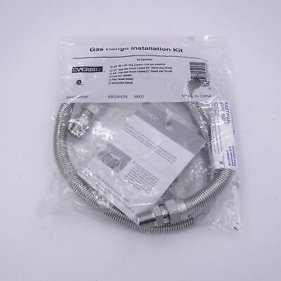 Everbilt Gas Range Installation Kit 5/8" CD X 48" Long 69014HDN M937 ...