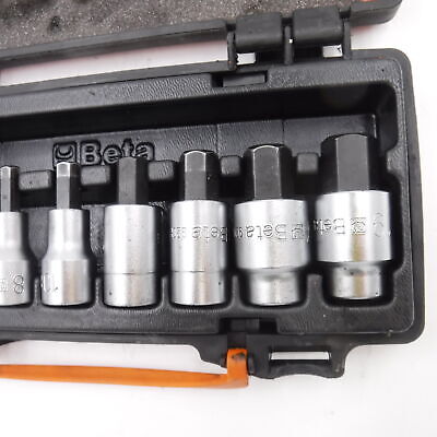 10PC Beta Tools 920PE/C10 1/2" Square Drive Hexagon Bit Socket Driver ...