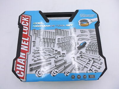 Channels Lock 200 pc professional mechanics tool set Model 39151 ...