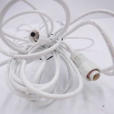25' AWM 2464 VW-1 80C 300V E204693 20AWG Data Cable White - OneClick ...
