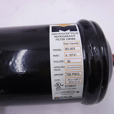 Mueller SD-303 A18741 High Capacity Drymaster Plus Refrigerant Filter ...