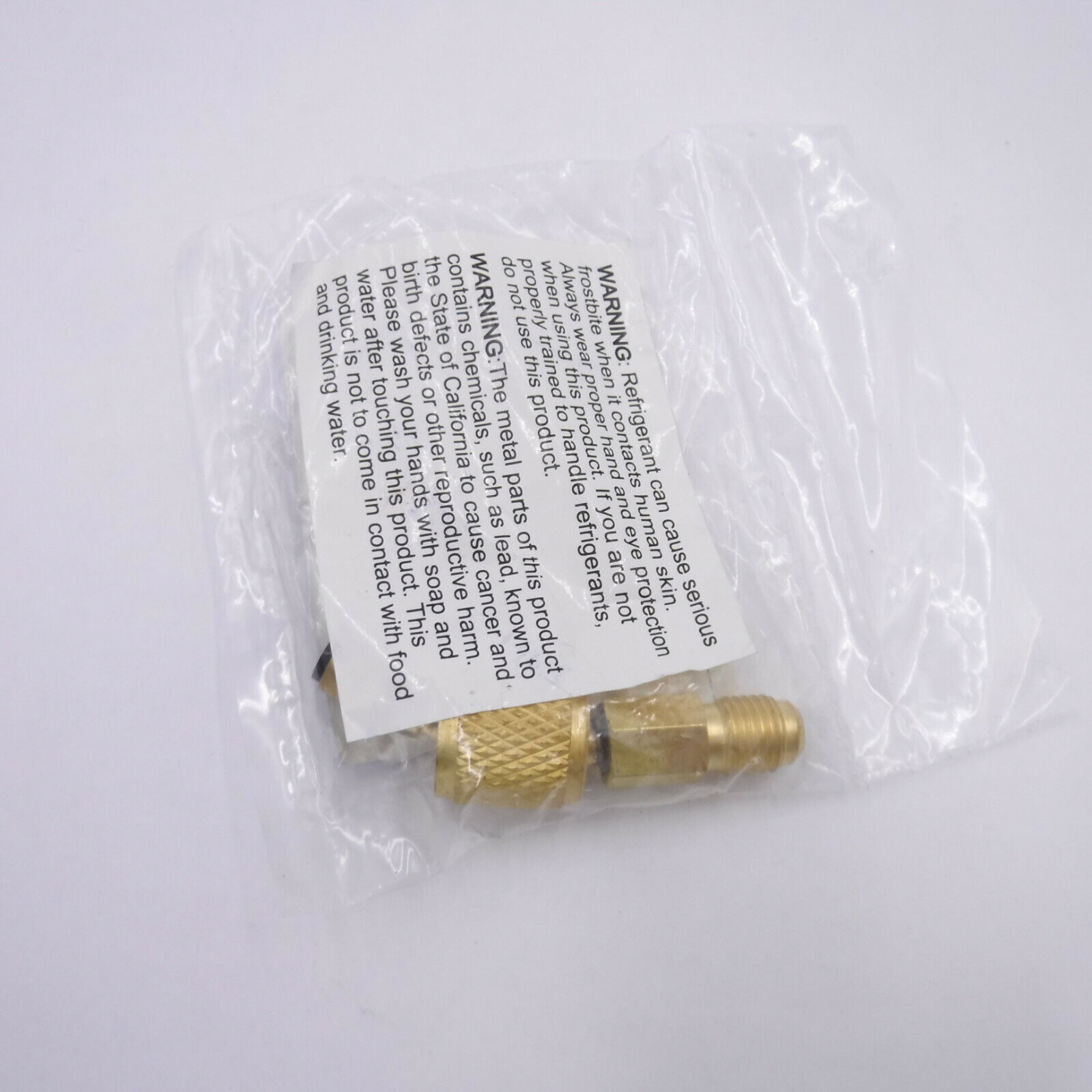 Mini Split Ductless Service Port Adapter R410a 5/16 SAE Female to 1/4 ...