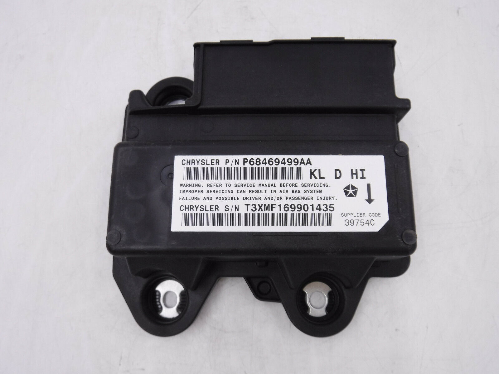 GENUINE OEM 2019- 2021 JEEP CHEROKEE SRS ORC ORM OCCUPANT CONTROL ...