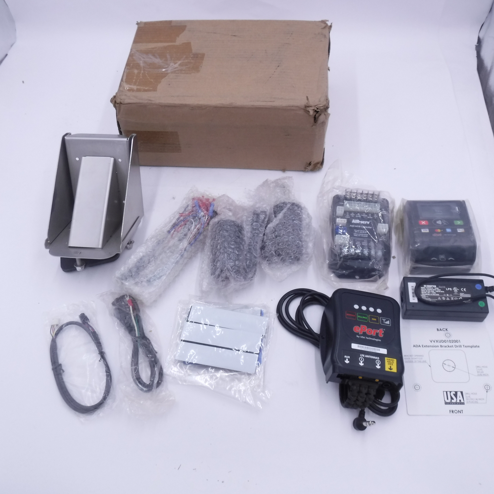 Eport G10-S RFID/Contact Card Reader, ADA Bracket W/ LTE Verizon ...