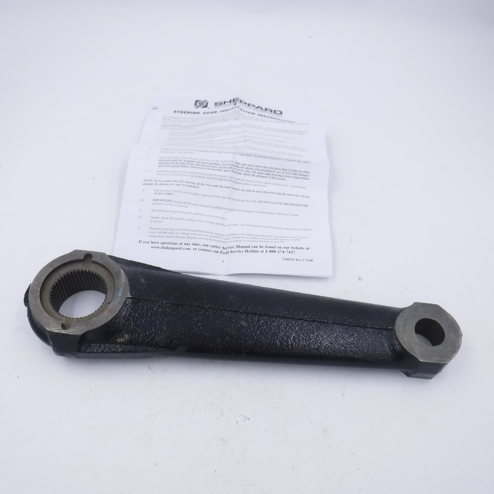 Sheppard Pitman Arm 2600884 for Commercial Trucks 15" Long C to C 12 ...