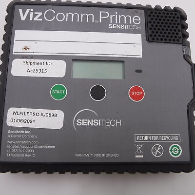 Sensitech T11012820 VizComm Prime Logger Tracker - OneClick Warehouse