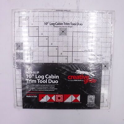 Genuine Creative Grids 10in Log Cabin Trim Tool Duo - CGRJAW10 ...