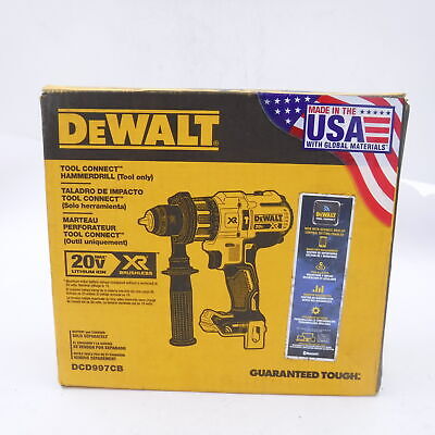 Dewalt 20V Max XR Brushless Tool Connect Hammerdrill DCD997CB (Tool ...