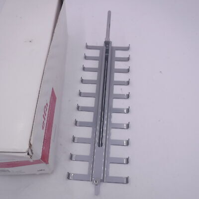 Elfa 490980 16"/40CM Gliding Tie and Belt Rack Chrome - OneClick Warehouse