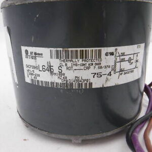 GE Motors 5KCP39HG Electric Motor - 1/5HP, 200-230V, 1625RPM - OneClick ...