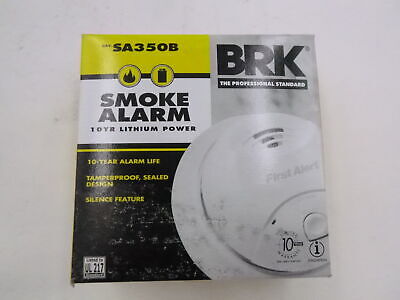 2 Pack BRK First Alert SA350B Smoke Alarm with Lithium Battery ...