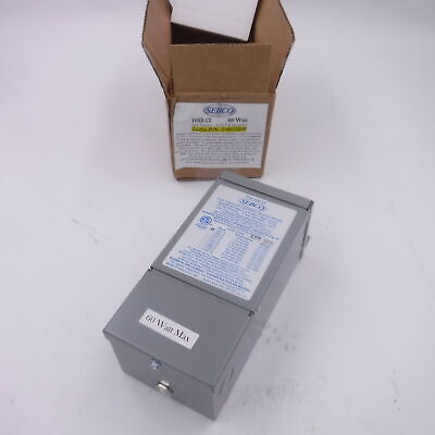 Sebco 1022-12 60W 120V Low Voltage Lighting Transformer - OneClick ...