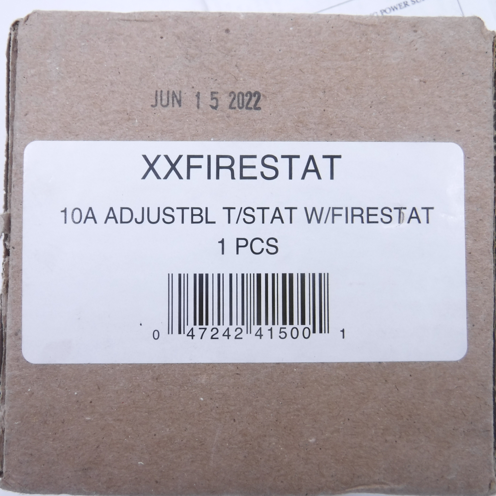 10 Amp Ventamatic Adjustable Fan Thermostat Firestat For Power Attic ...