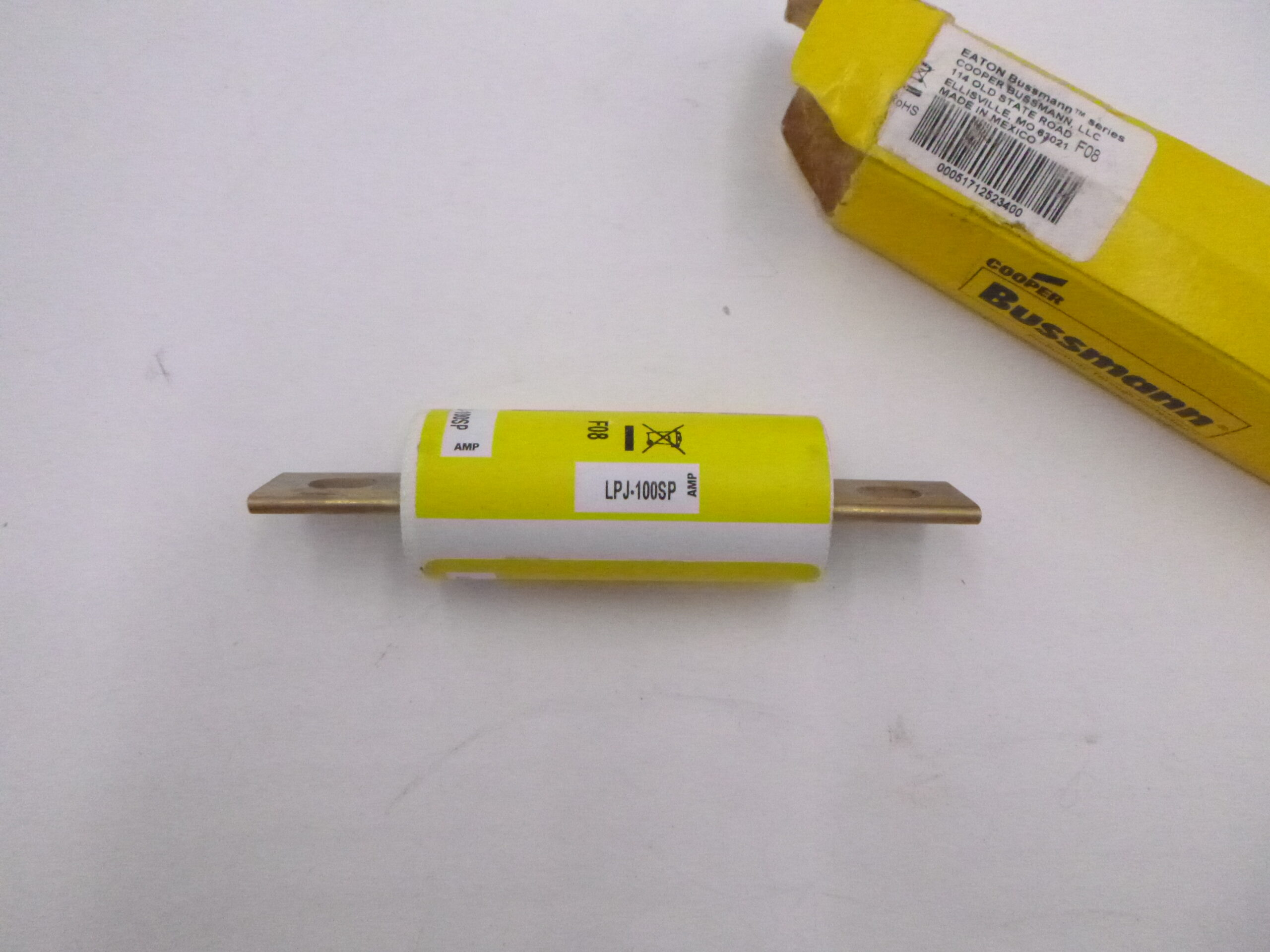 Bussmann LPJ-100SP Dual-Element Time-Delay Fuse 1/pkg 100A 600VAC Class ...