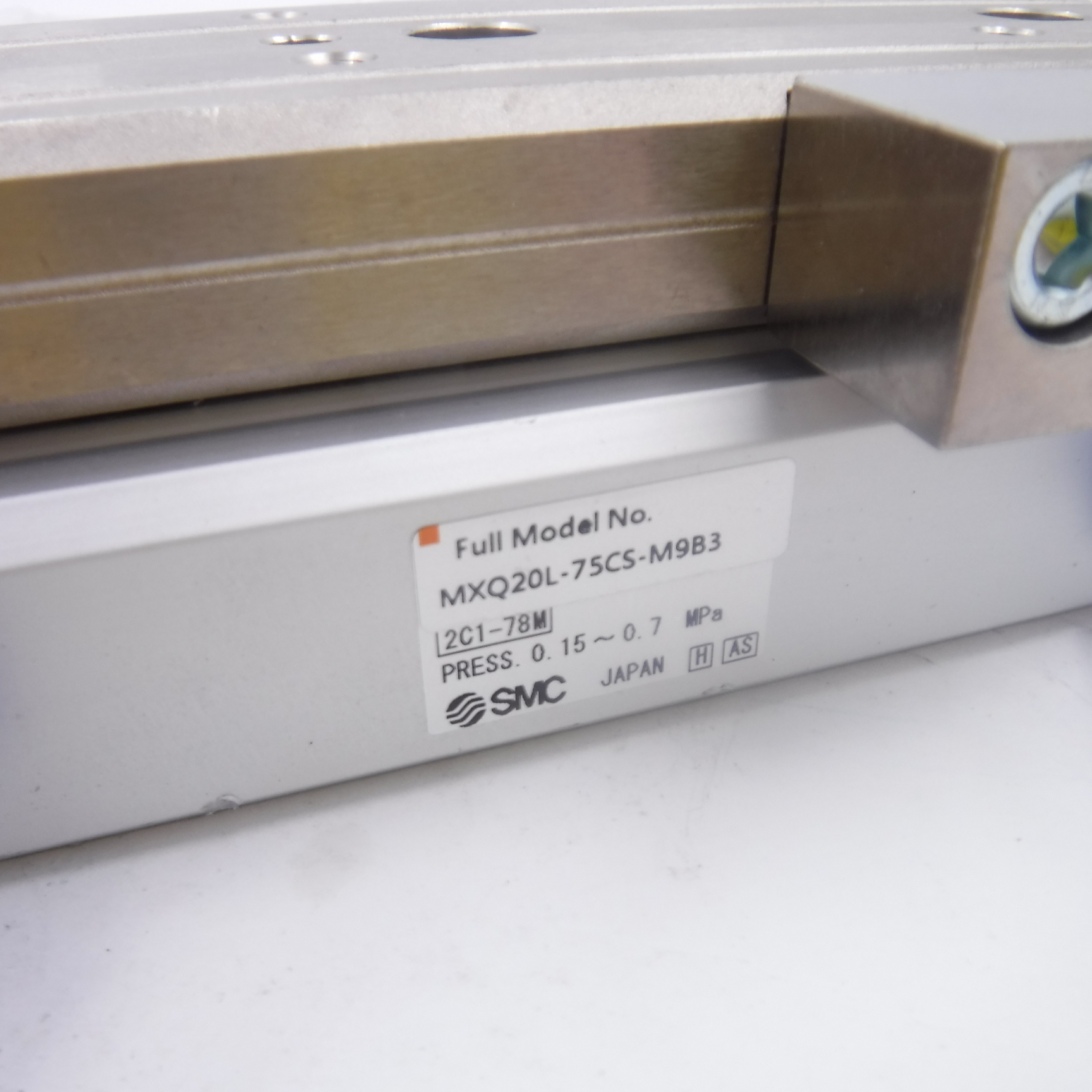 SMC Air Slide Table Pneumatic Cylinder MXQ20L-75CS-M9BVL - OneClick Warehouse