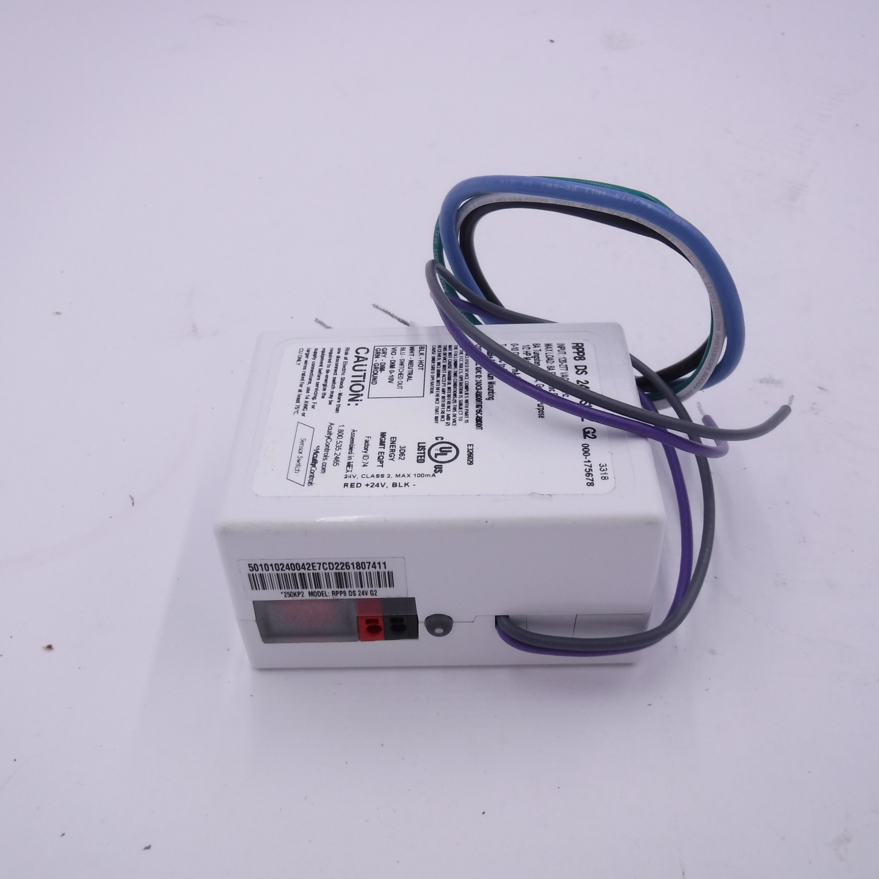 Acuity nLight Dimming Power Relay Pack 0-10V 24VDC RPP8 DS 24V SKPZ G2 ...