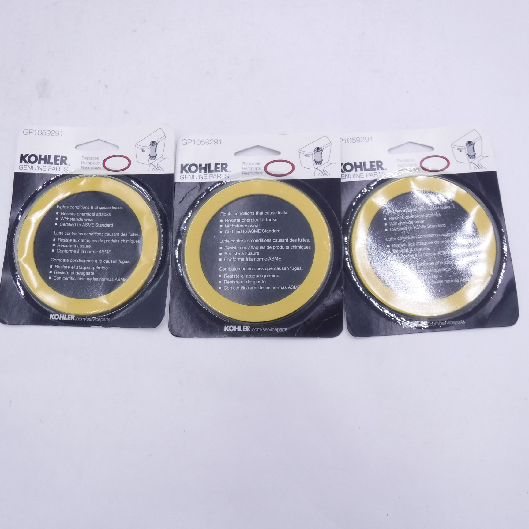 Kohler GP1059291 Seal For All single Flush Class 5, 6 Canister Toilets ...