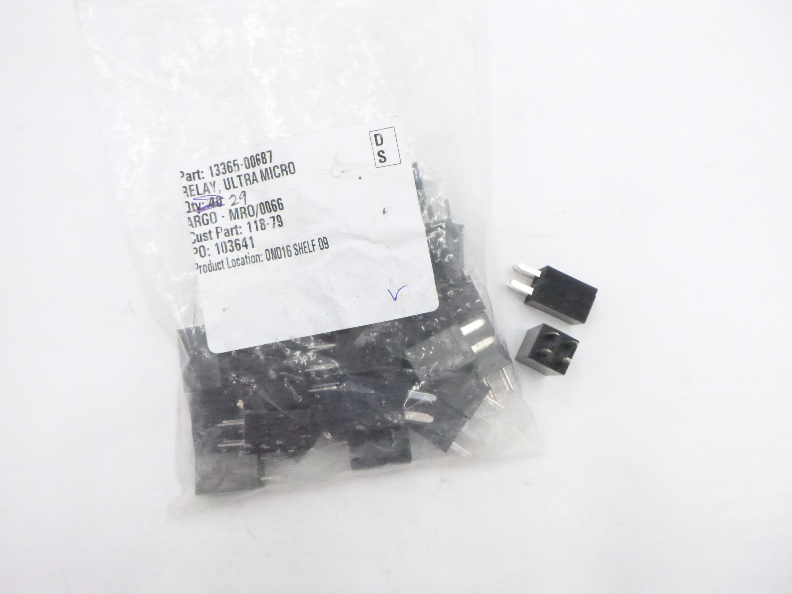 Pack Of 29 CIT Relay & Switch ISO 280 Ultra Micro Relay Resistor 20A ...