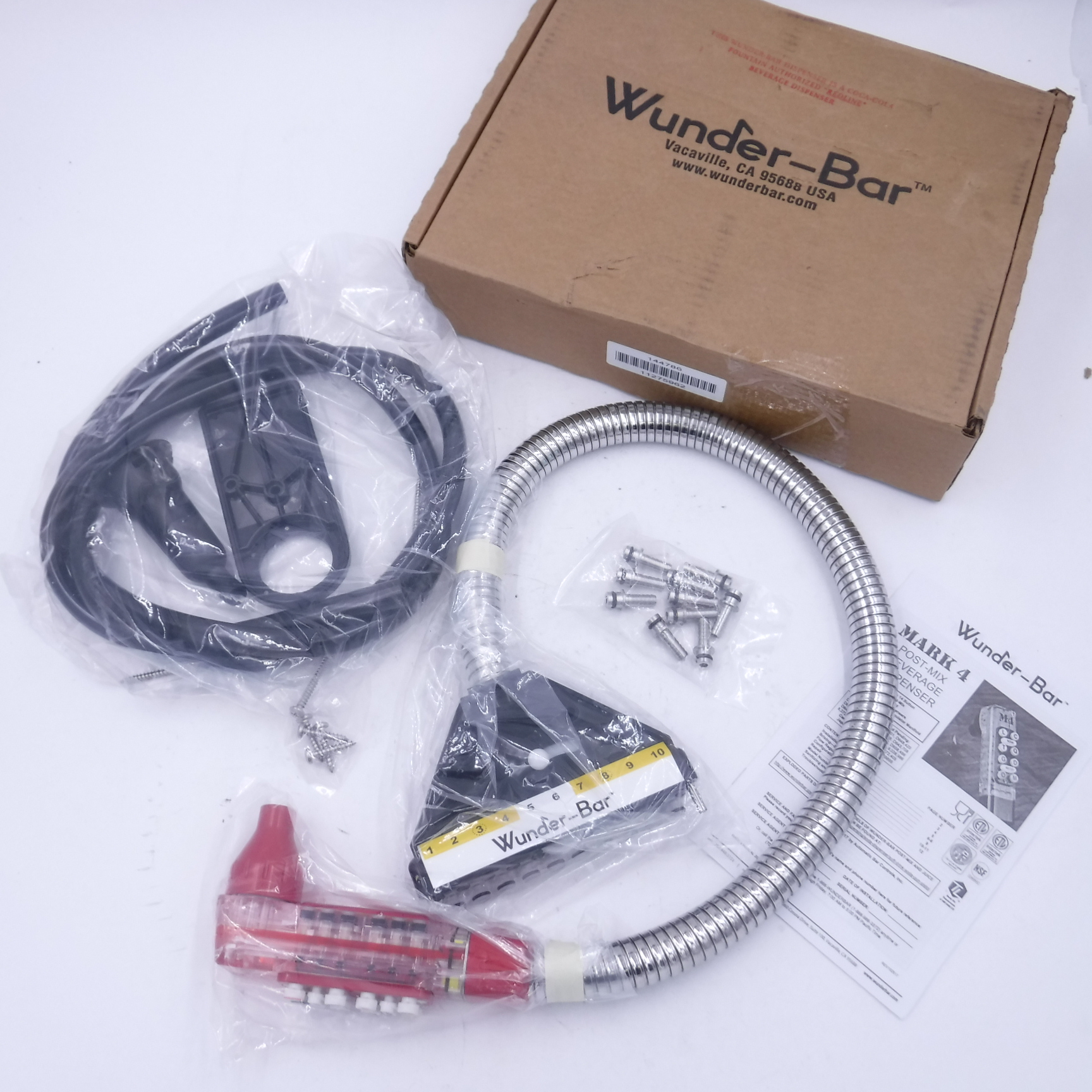 Wunder-Bar Mark 4 Post-Mix Beverage Dispenser 10-Button Bar Soda Gun ...