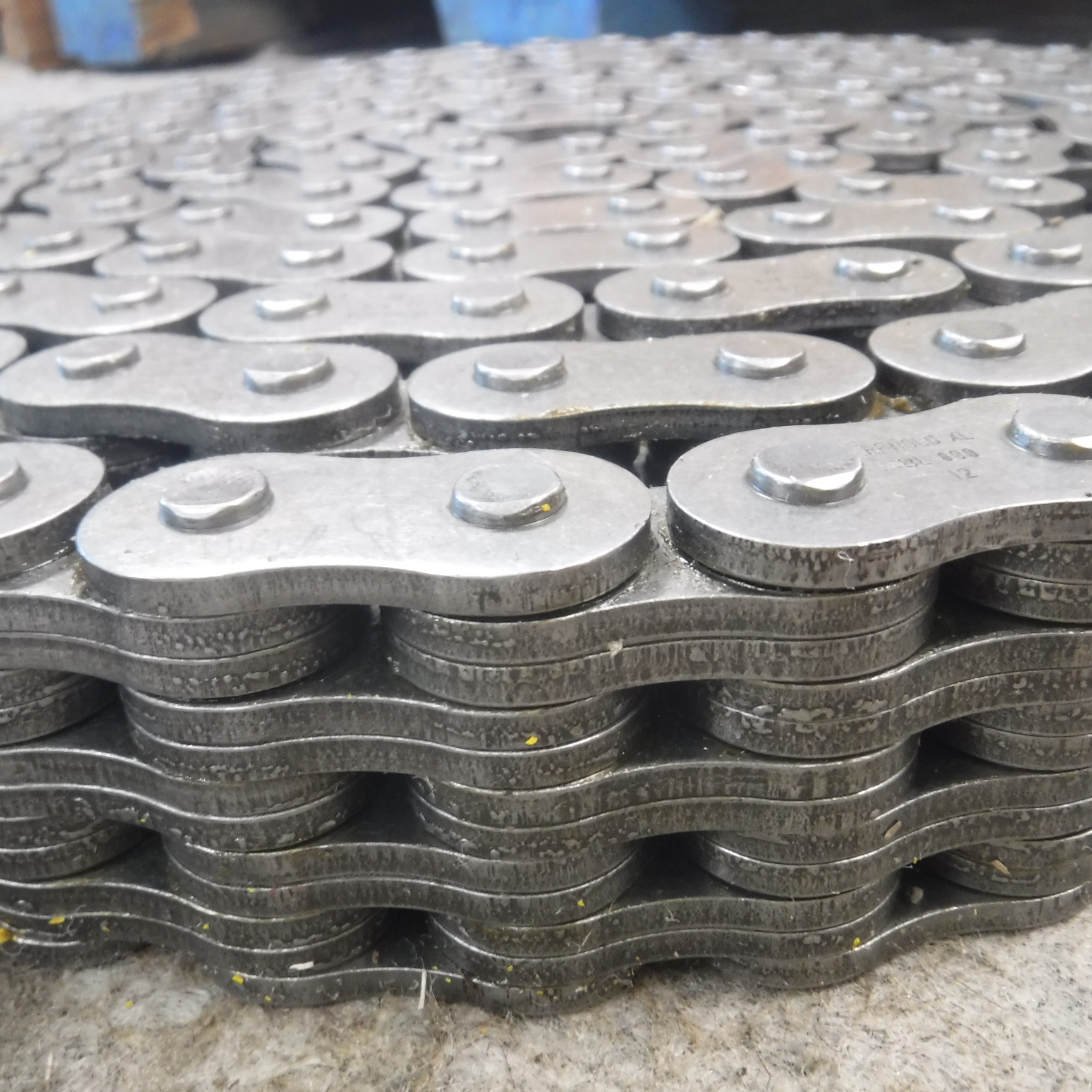 10' Renold XL BL800 12 Leaf Roller Chain for Forklift Conveyor ...